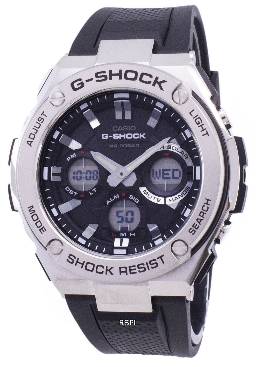 Casio G Shock G Steel Analog Digital Gst S110 1a Gsts110 1a Mens Watch